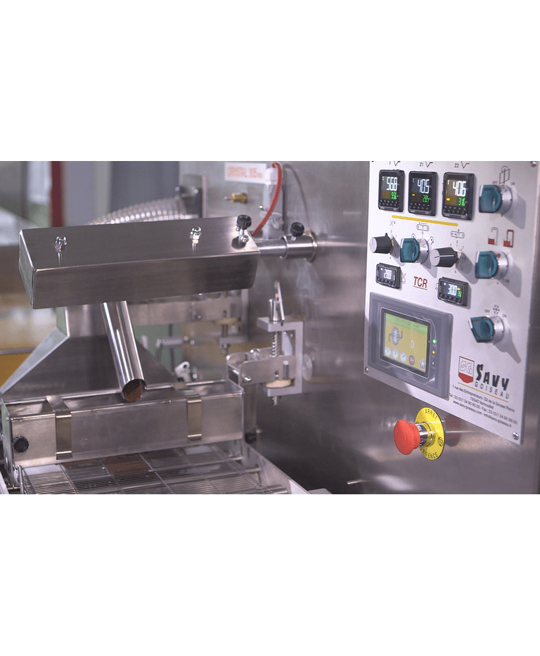 CRYSTAL TEMPERING - COATING MACHINES - Savy Goiseau